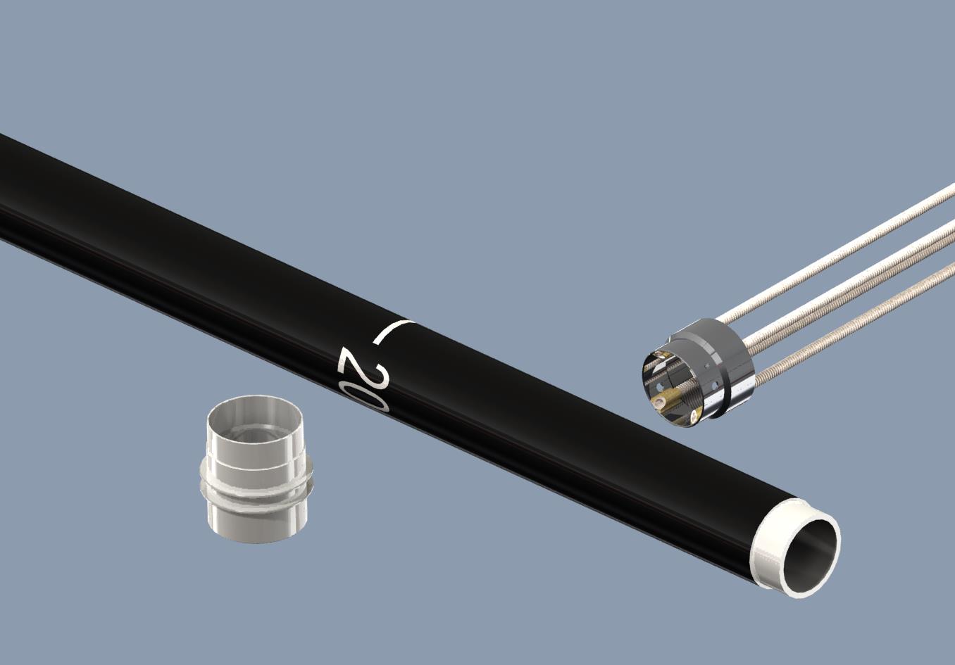 Insertion Tube, Coil Pipe Assembly, Proximal Fitting Kit - EDC Parts