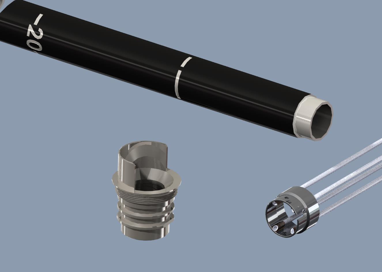 Insertion Tube, Coil Pipe Assembly, Proximal Fitting Kit - EDC Parts