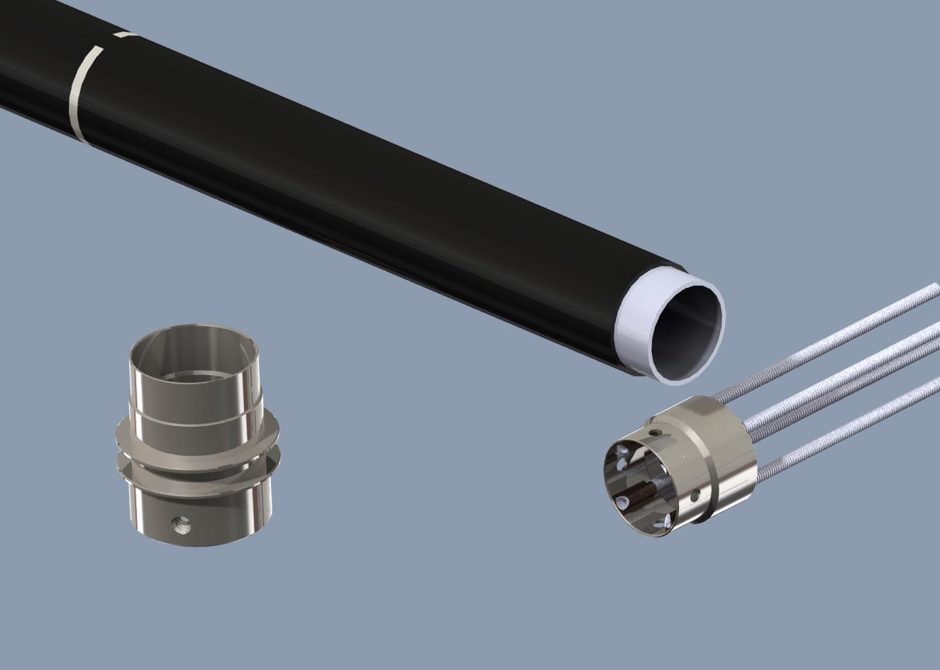 Insertion Tube, Coil Pipe Assembly, Proximal Fitting Kit - EDC Parts