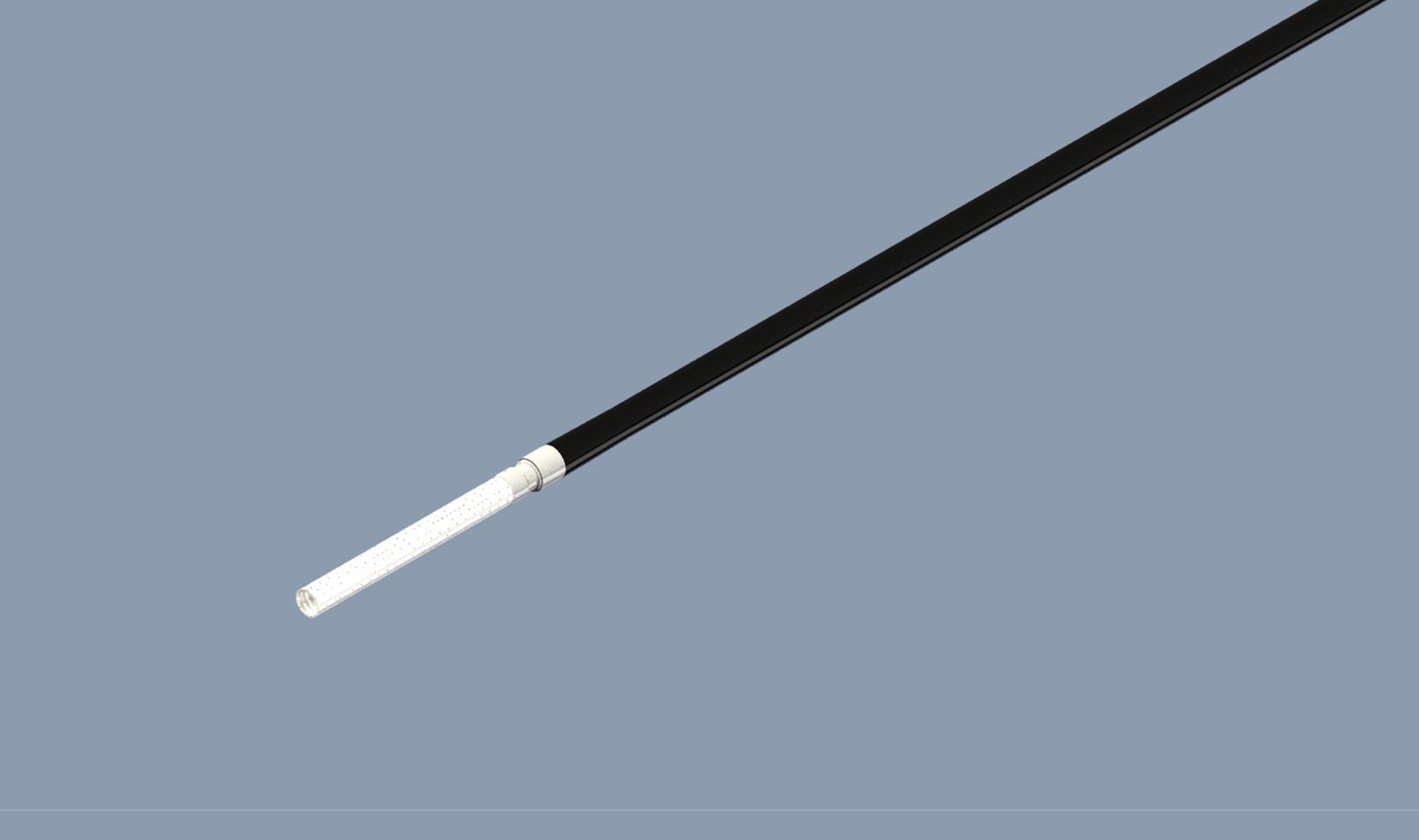 Insertion Tube with Passive Bending Section & Proximal Fitting Attached ...